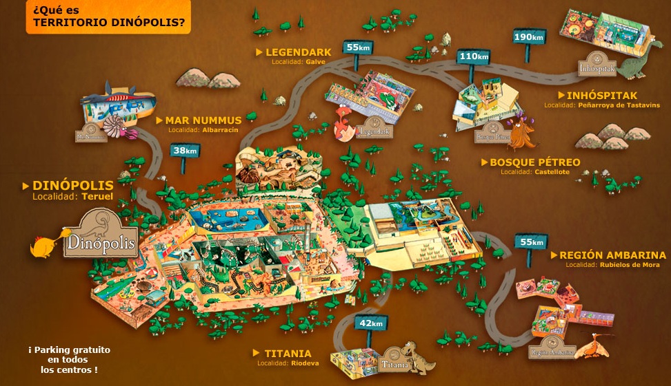 Dinopolis: Descubre todo sobre este parque temático