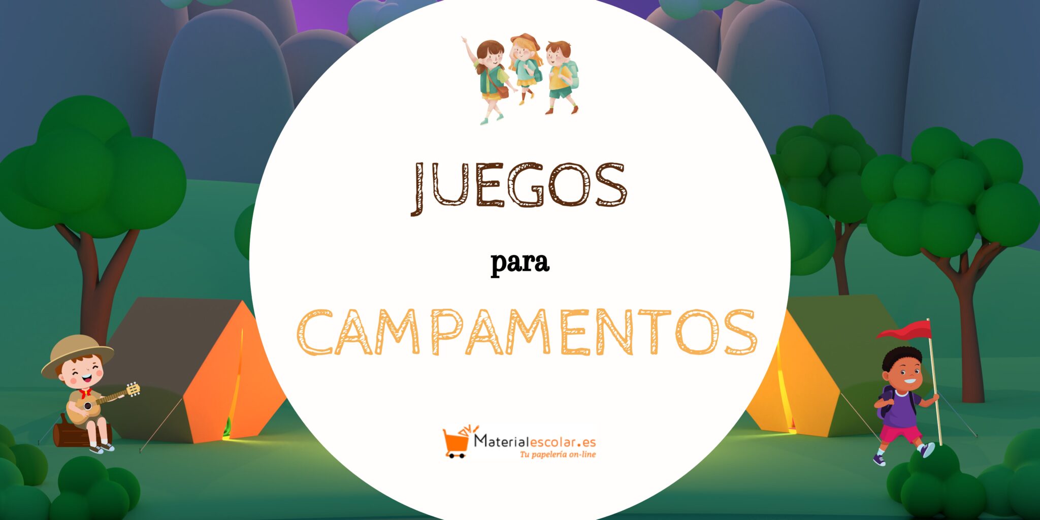 Juegos para campamentos para un verano inolvidable