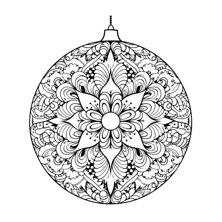 10 Mandalas de Navidad